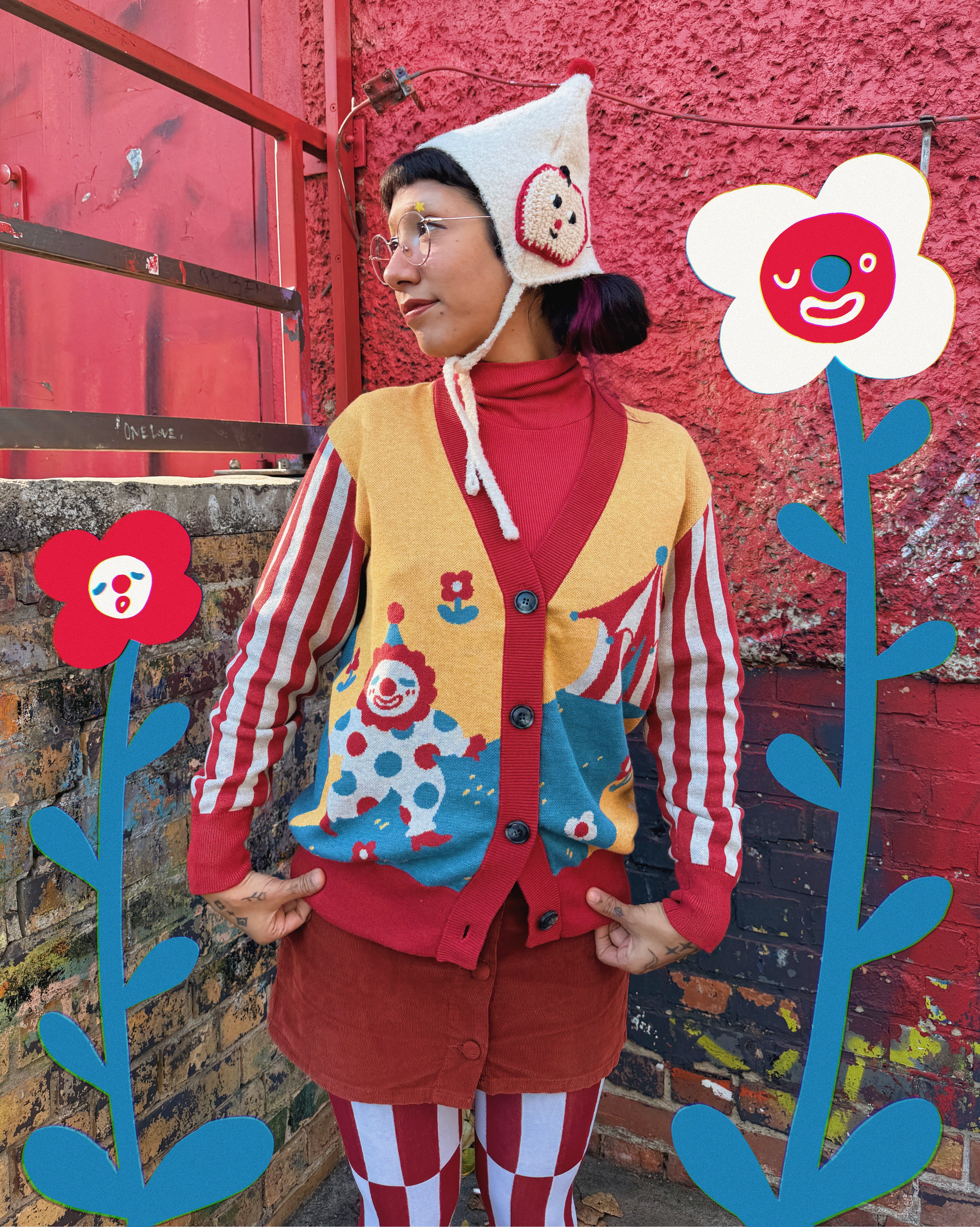Vintage Circus - Knit Cardigan – So Lazo